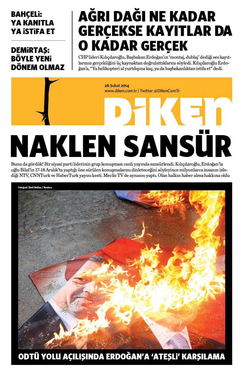 26 Şubat 2014 - Diken