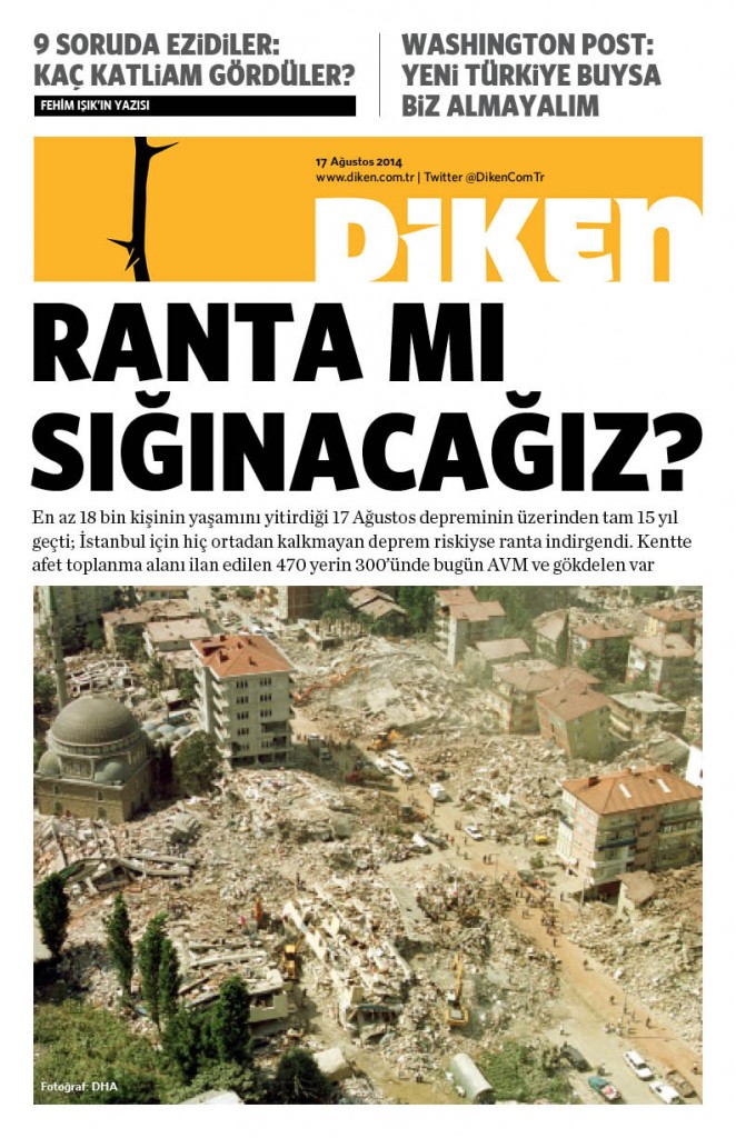 17 Ağustos 2014 - Diken
