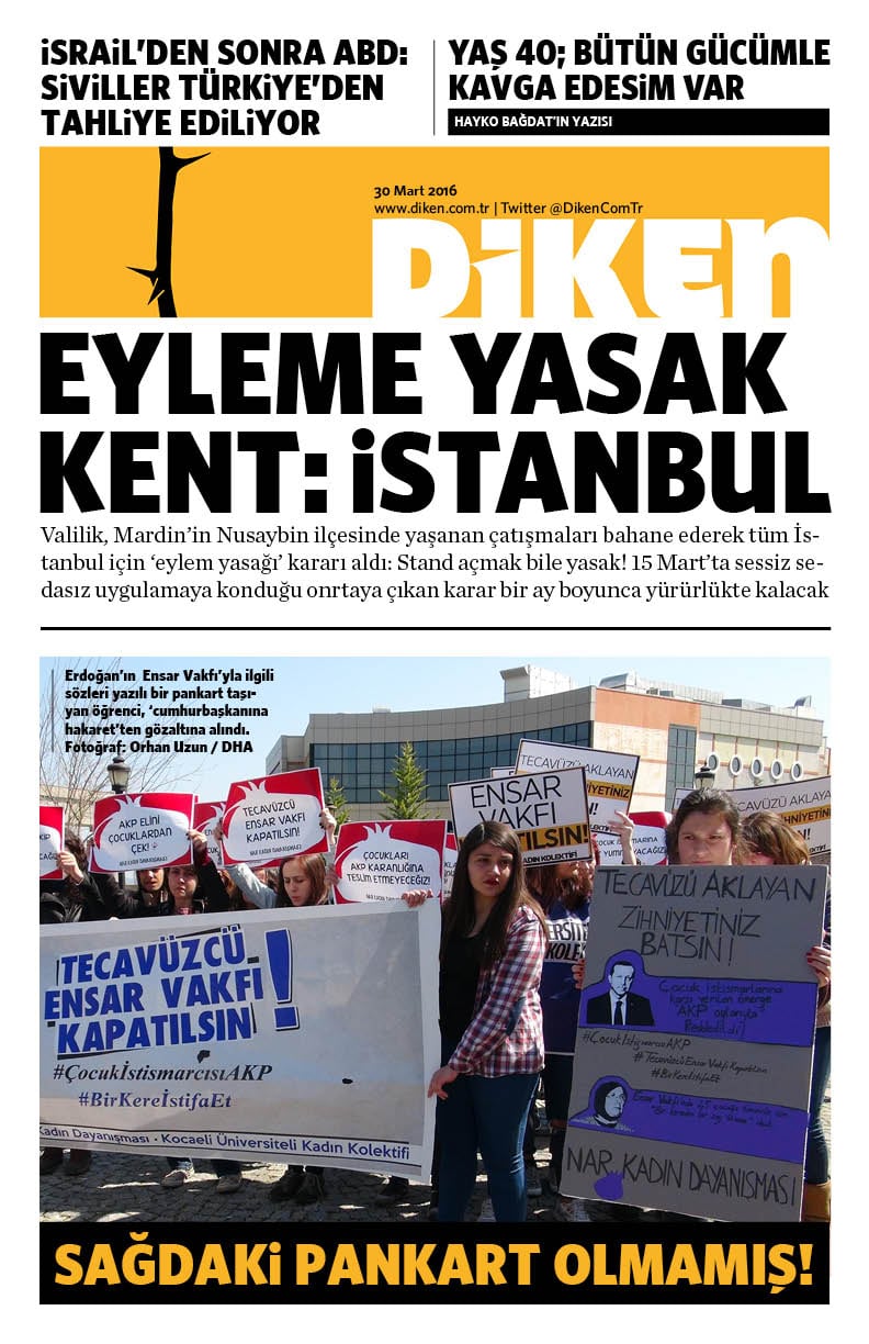 30 Mart 2016 - Diken