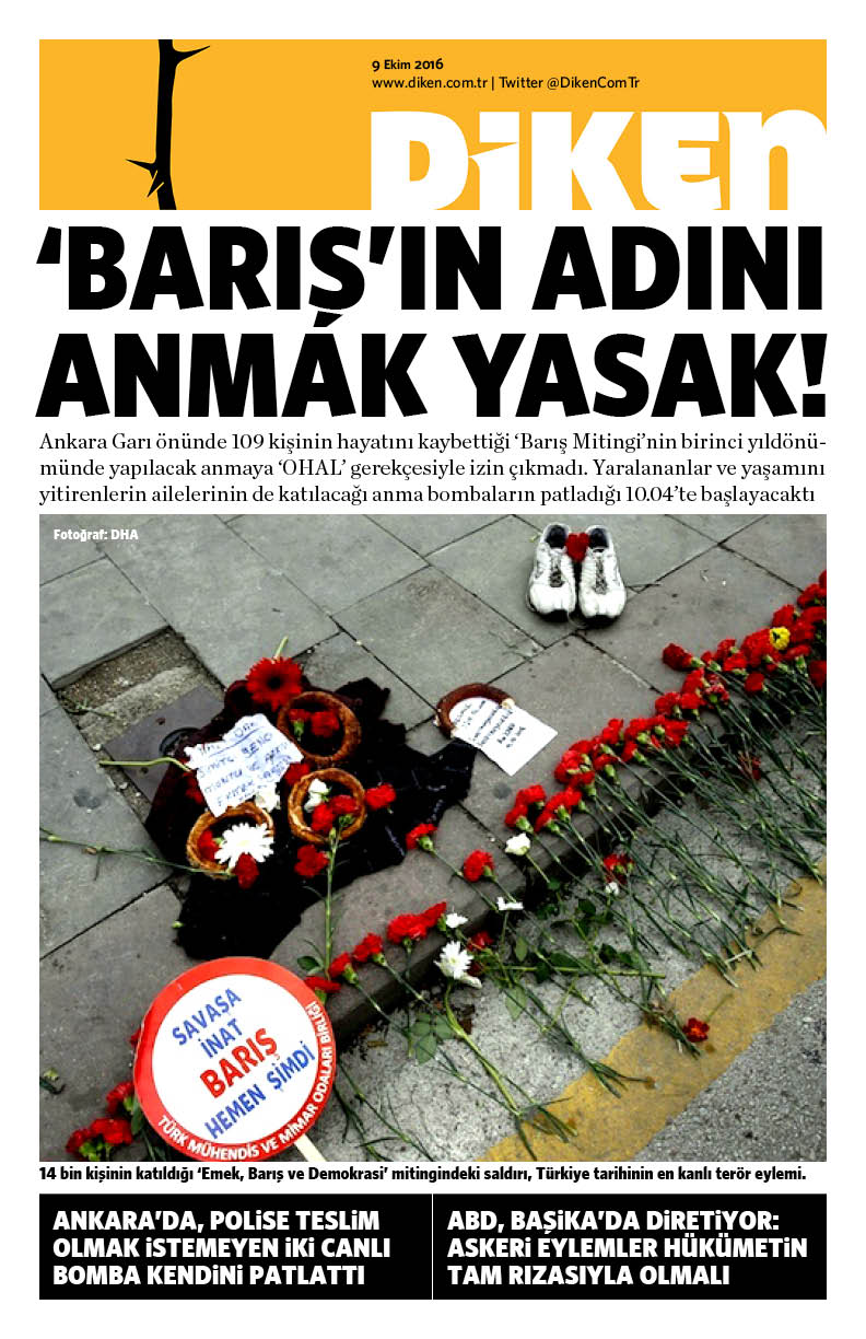 9 Ekim 2016 - Diken