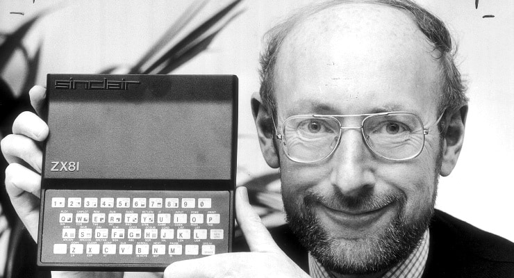 SIR CLIVE SINCLAIR CHAIRMAN SINCLAIR RESEARCH