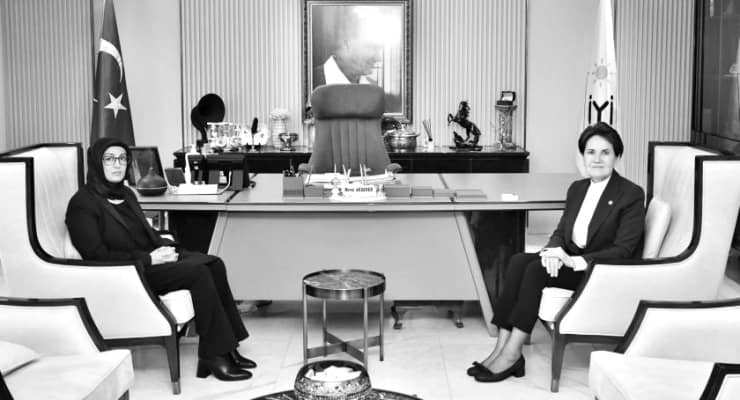 Akşener, Sinan Ateş'in eşi Ayşe Ateş'le görüştü: Kanını yerde ...